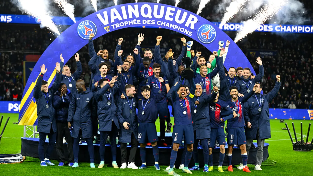 Luis Enrique, primul trofeu cu PSG