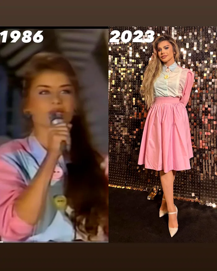 FOTO ȘI VIDEO | Loredana Groza, la 16 ani. A îmbrăcat ACEEAȘI ȚINUTĂ ...