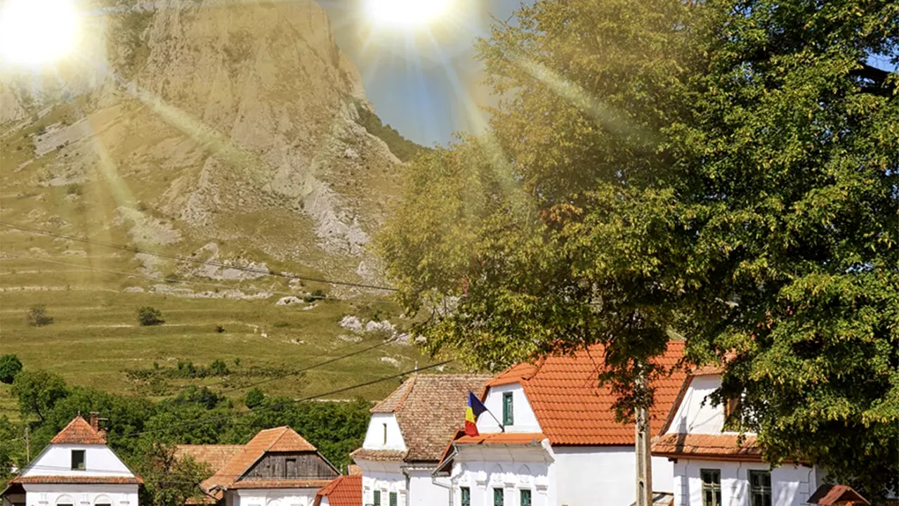 Singura localitate din România unde soarele răsare de două ori