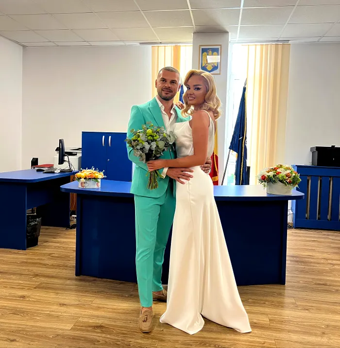 Maria Constantin și Robert Stoica s-au căsătorit