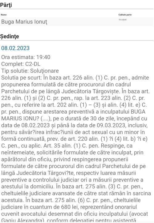 Jurnalistul Marius Buga, arestat preventiv 30 de zile!